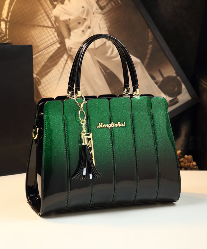 Classy Mulberry Gradient Durable Calf Leather Tote Handbag – Omychic