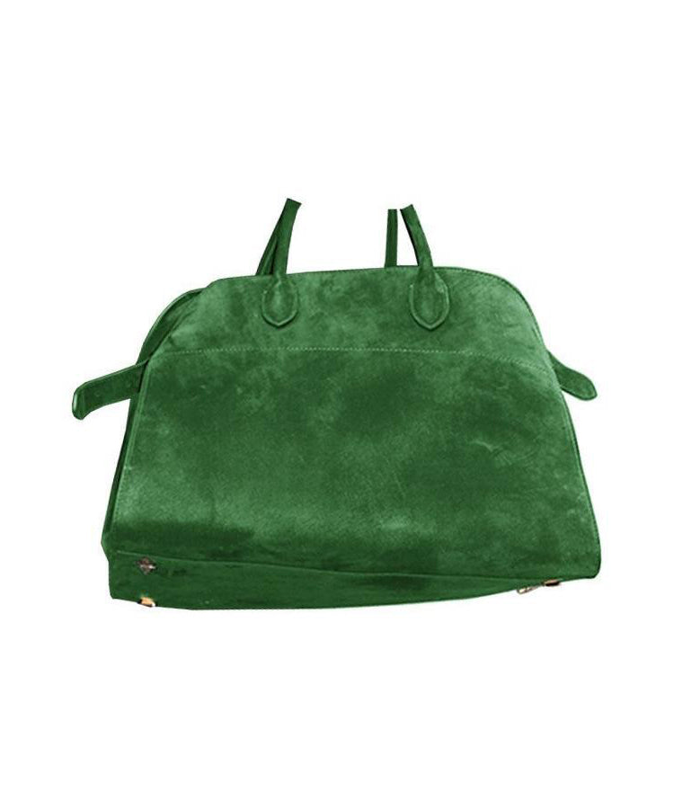 Fashion Green Large Capacity Suede Tote Handbag – Omychic